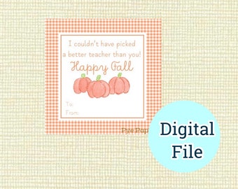 PRINTABLE I Couldn't Have PICKED A Better TEACHER Happy - Etsy