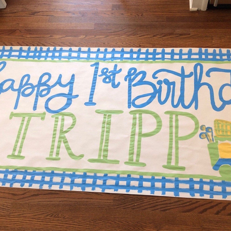 Paint Party Banner - Etsy