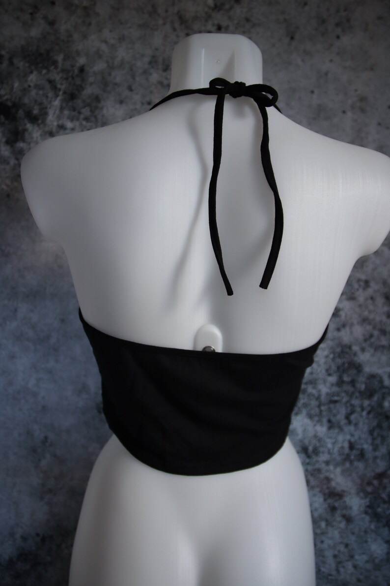 Accept Metal Heart Halter Top - Etsy