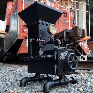 Steampunk ROCKET STOVE Grill Bbq Fire Pit Cooking Heater Camping - Etsy