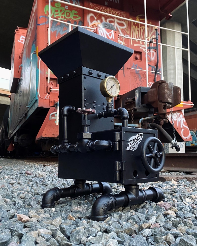 Steampunk ROCKET STOVE Grill Bbq Fire Pit Cooking Heater Camping - Etsy