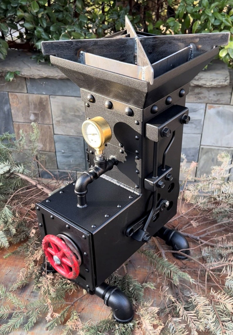 Steampunk ROCKET STOVE Grill Bbq Fire Pit Cooking Heater Camping - Etsy
