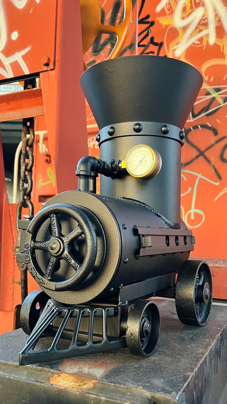 LOCOMOTIVE ROCKET STOVE Grill Bbq Fire Pit Cooking Heater Camping - Etsy