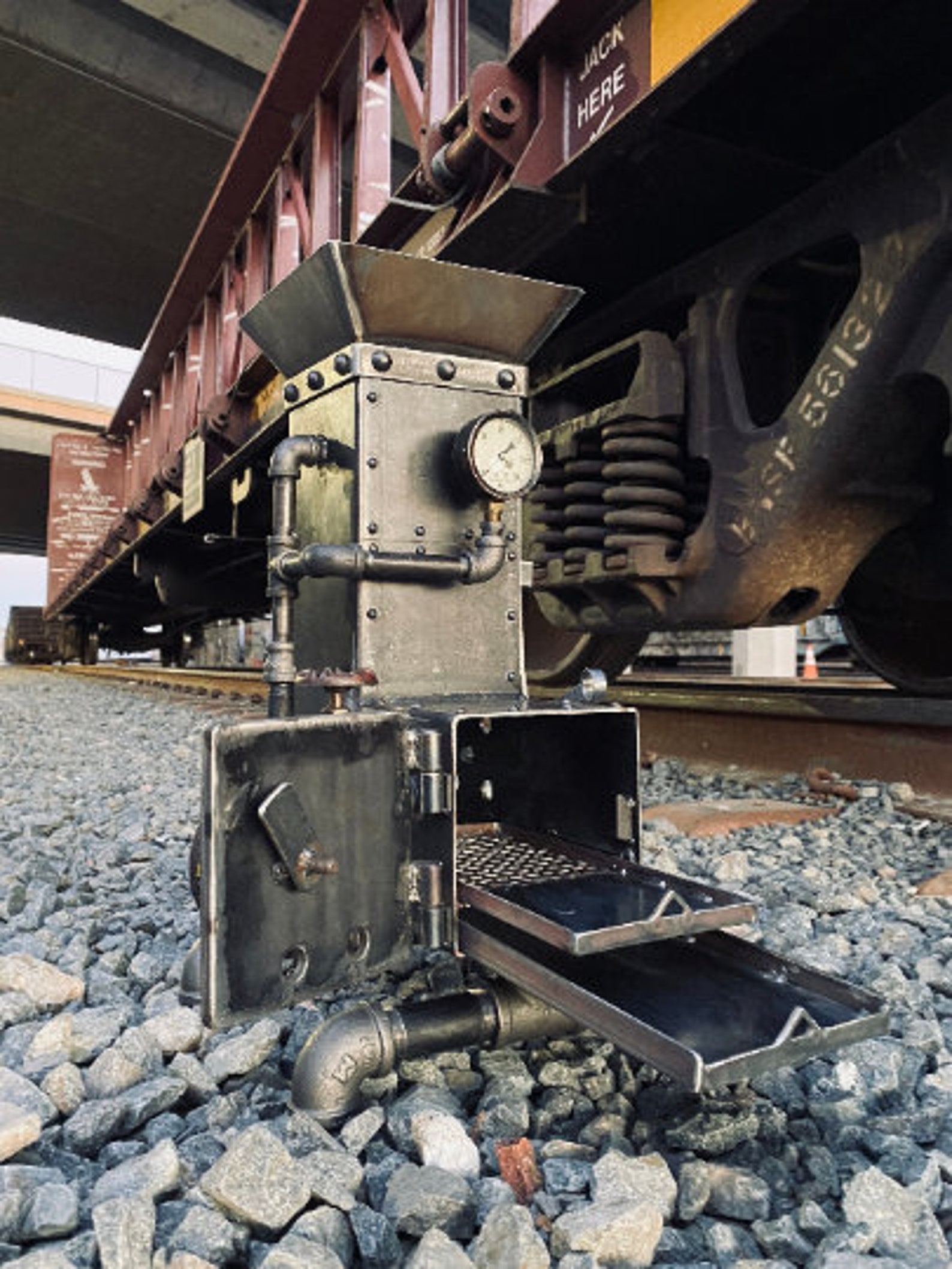 Steampunk ROCKET STOVE Grill Bbq Fire Pit Cooking Heater Camping - Etsy