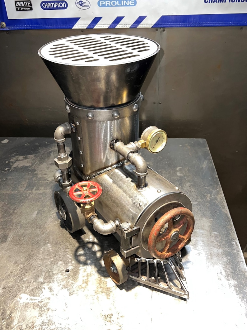 LOCOMOTIVE ROCKET STOVE Grill Bbq Fire Pit Cooking Heater Camping - Etsy
