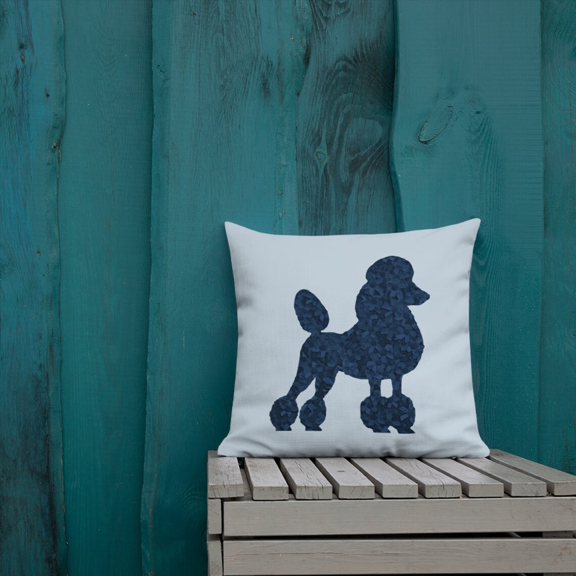 Poodle Cushion Poodle Throw Pillow Poodle Sofa Cushion - Etsy UK