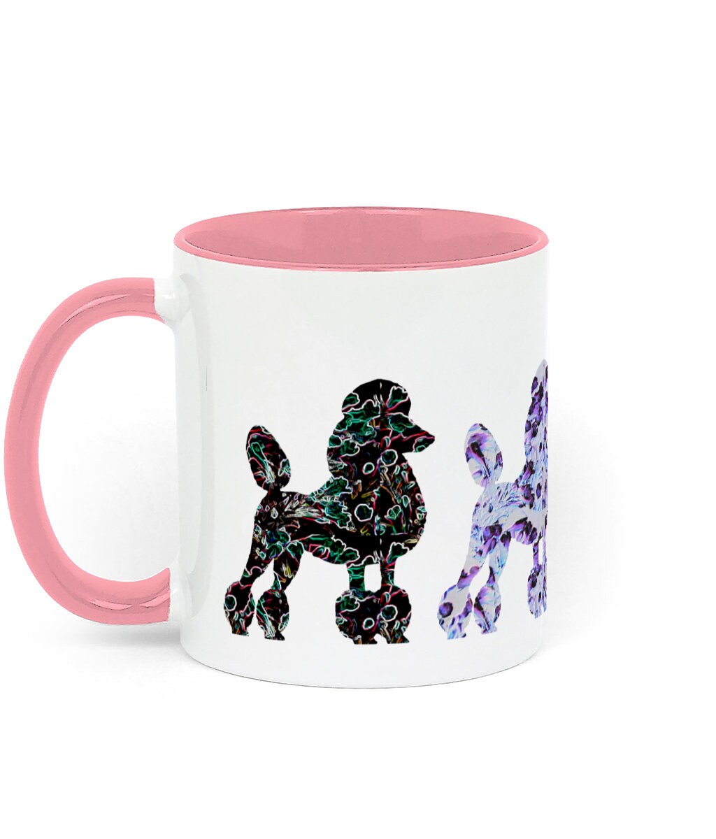 Custom Poodle Mug, Standard Poodle, Poodle, Gift, Birthday Gift, Dog ...