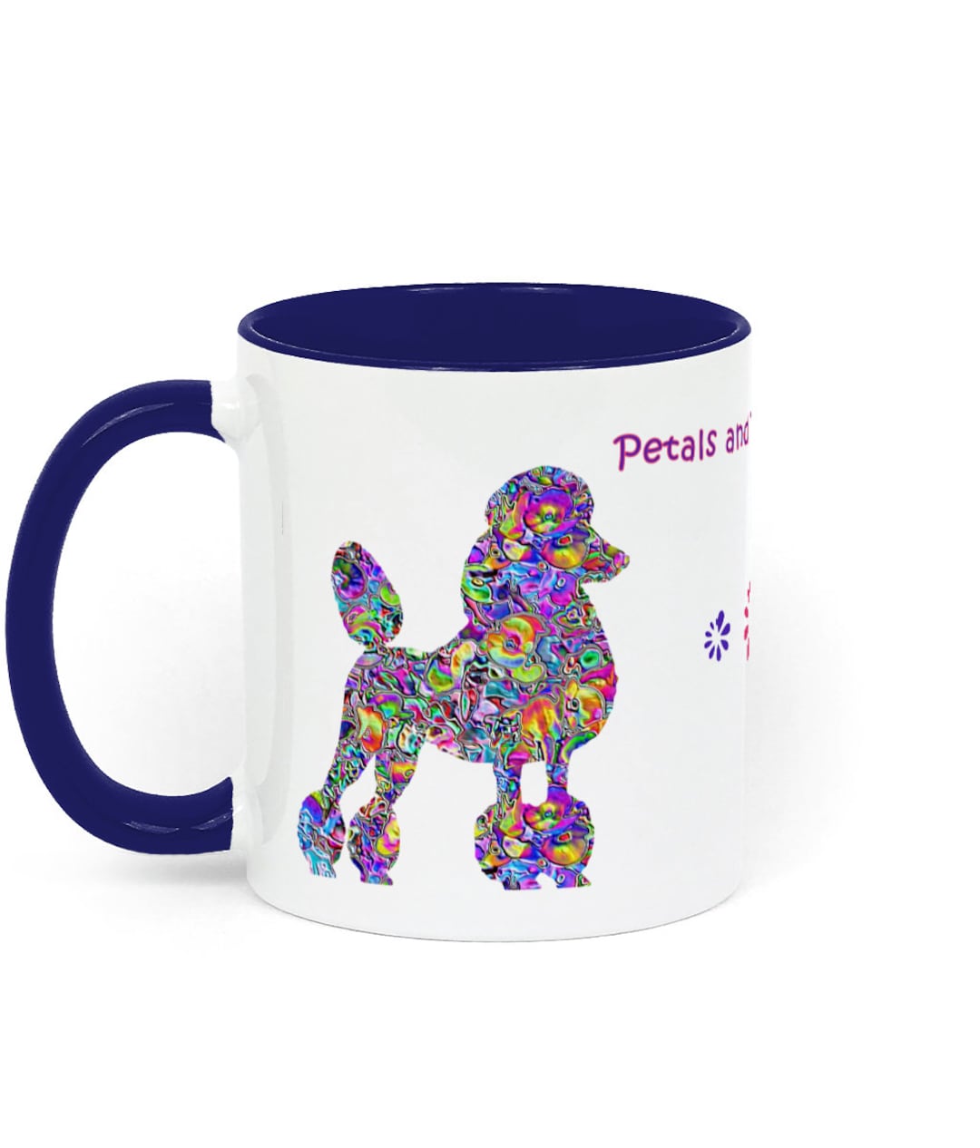 Poodle Mug, Standard Parti Poodle, Poodle, Gift, Birthday Gift, Dog Mug ...