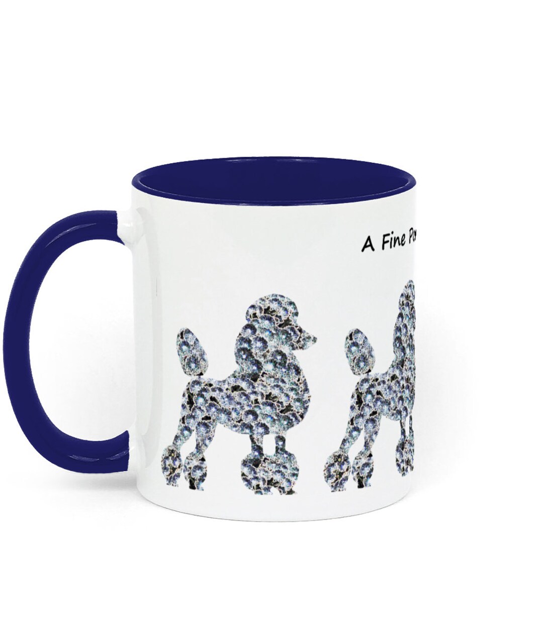 Poodle Mug, Parti Poodle, Gift, Birthday Gift, Dog Mug, Dog Lovers Mug ...
