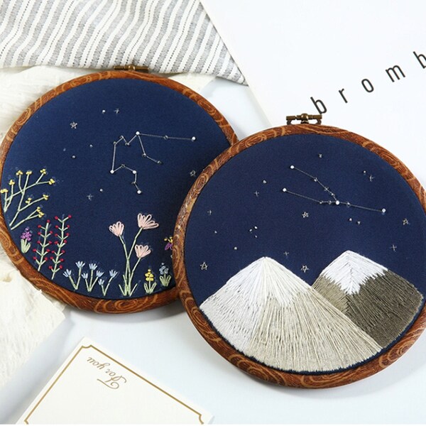 Constellation Embroidery Pattern - Etsy