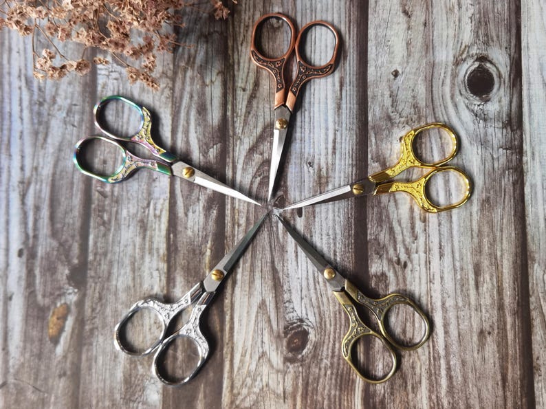 Vintage Embroidery Scissors,trimming Scissors,yarn Sewing Snips,retro ...