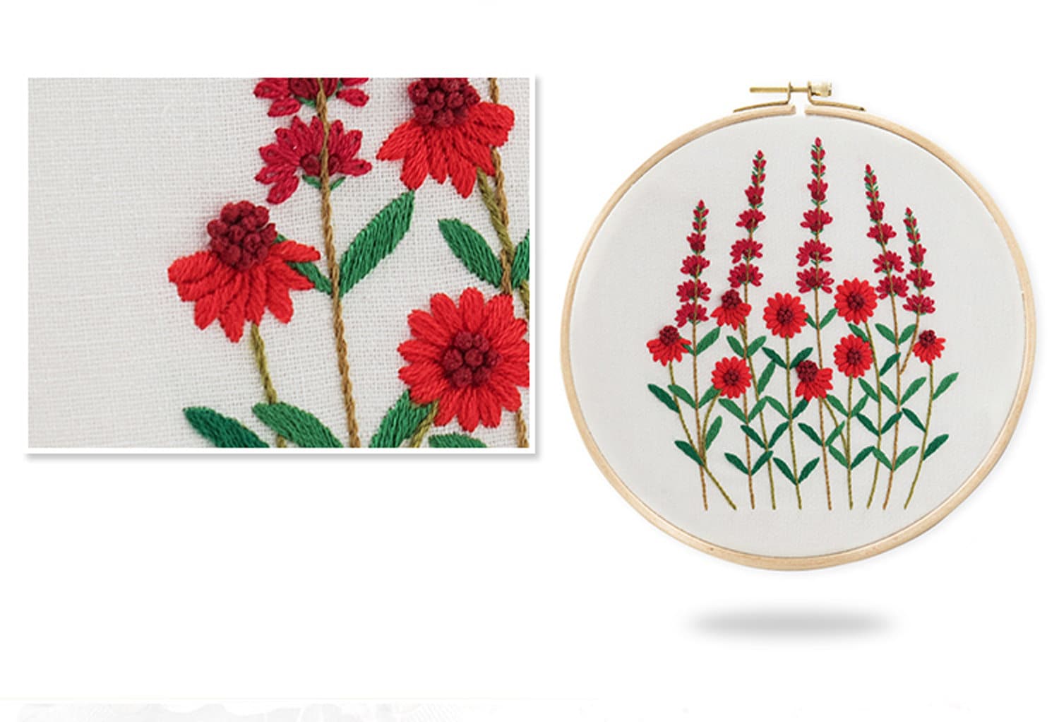 Hand Embroidery Kit Beginner Embroidery Kit Modern Embroidery - Etsy