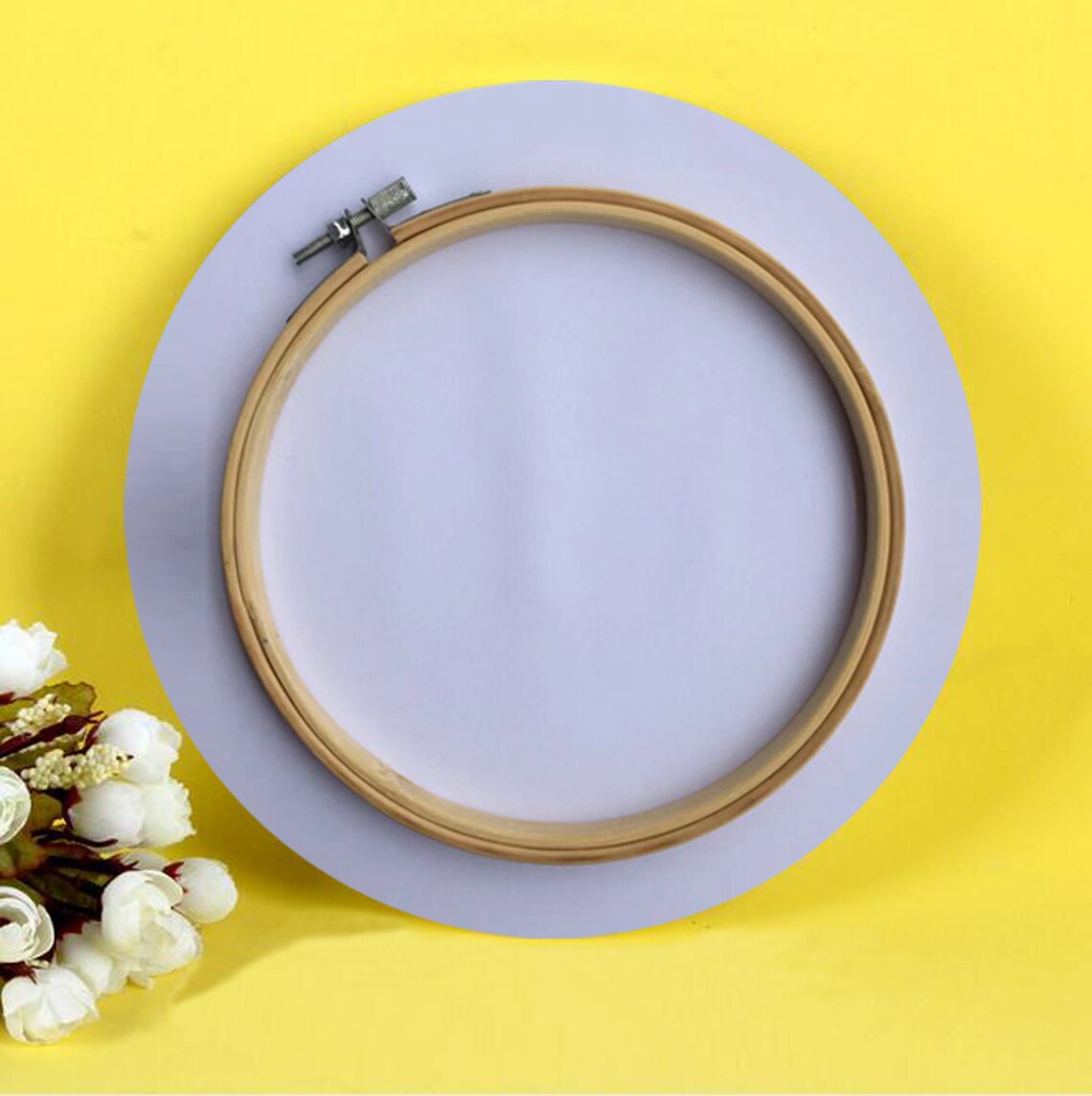 6 Inch Embroidery Hoopembroidery Fabric Linencross Stitch - Etsy