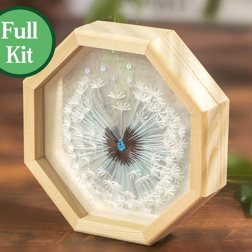 Transparent Embroidery Kit for Beginner Modern Embroidery - Etsy