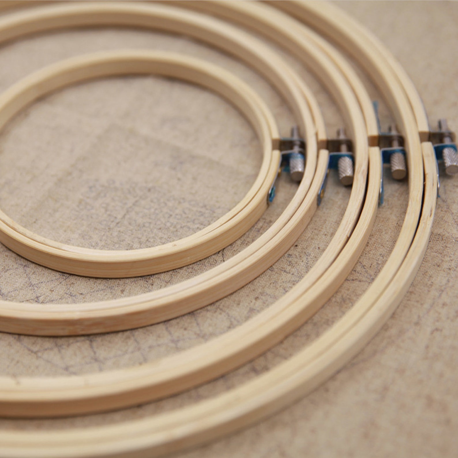 Embroidery Hoop 6 Inch|stitching Hoop|bamboo Hoop|hoops and Stands|hoop ...