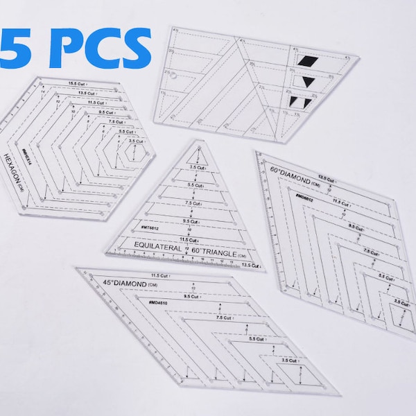 Quilting Triangle Template - Etsy
