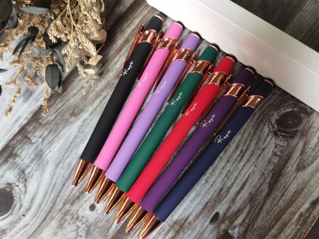 Engraved Custom Pen,monogram Pen,bridesmaid Pens,custom Party Favors ...