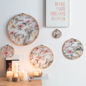 Embroidery Wall Hangings Decoration,wall Hanging Art, Embroidery Decor ...