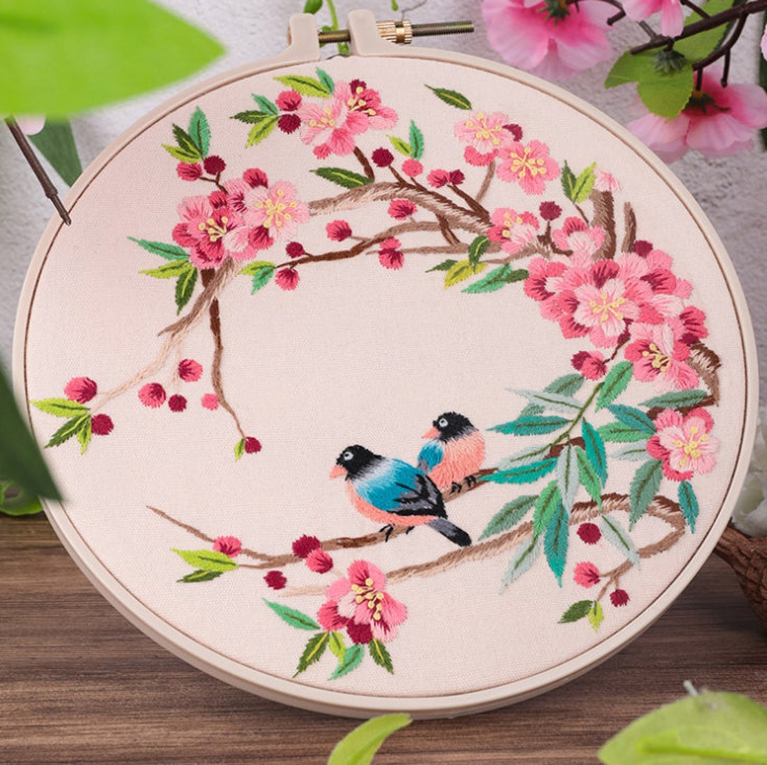 Creative Flora and Fauna Embroidery Kit,chinese Ancient Style ...