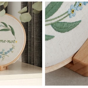 Embroidery Hoop Stand|embroidery Hoop Prop|embroidery Hoop Display|wood ...