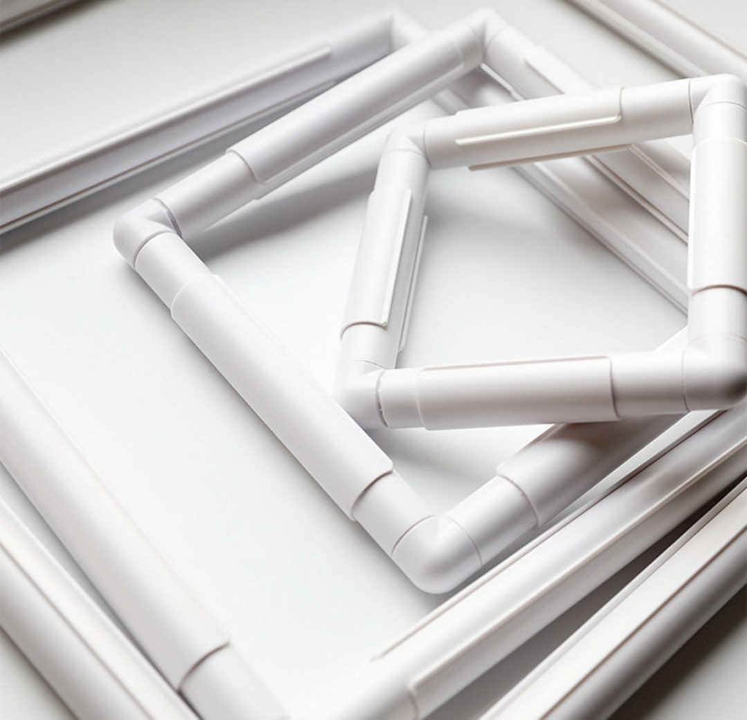 Plastic Snap Needlework Frame,6"/8"/11"/17" Frame for Hand Quilting ...