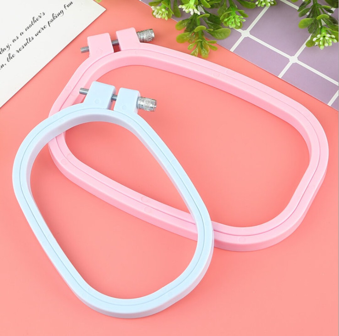 Square Plastic Embroidery Hoops,colorful Embroidery Hoops,sewing Hoop ...