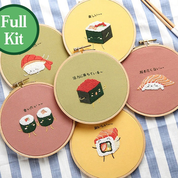 Food Embroidery - Etsy