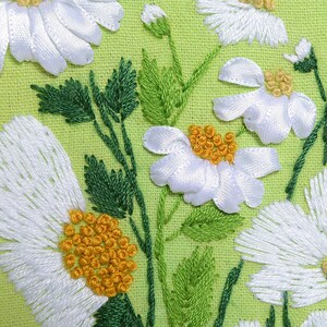 Green Wall Art,modern Hand Embroidery Patterns, Christmas Gift for Mom ...