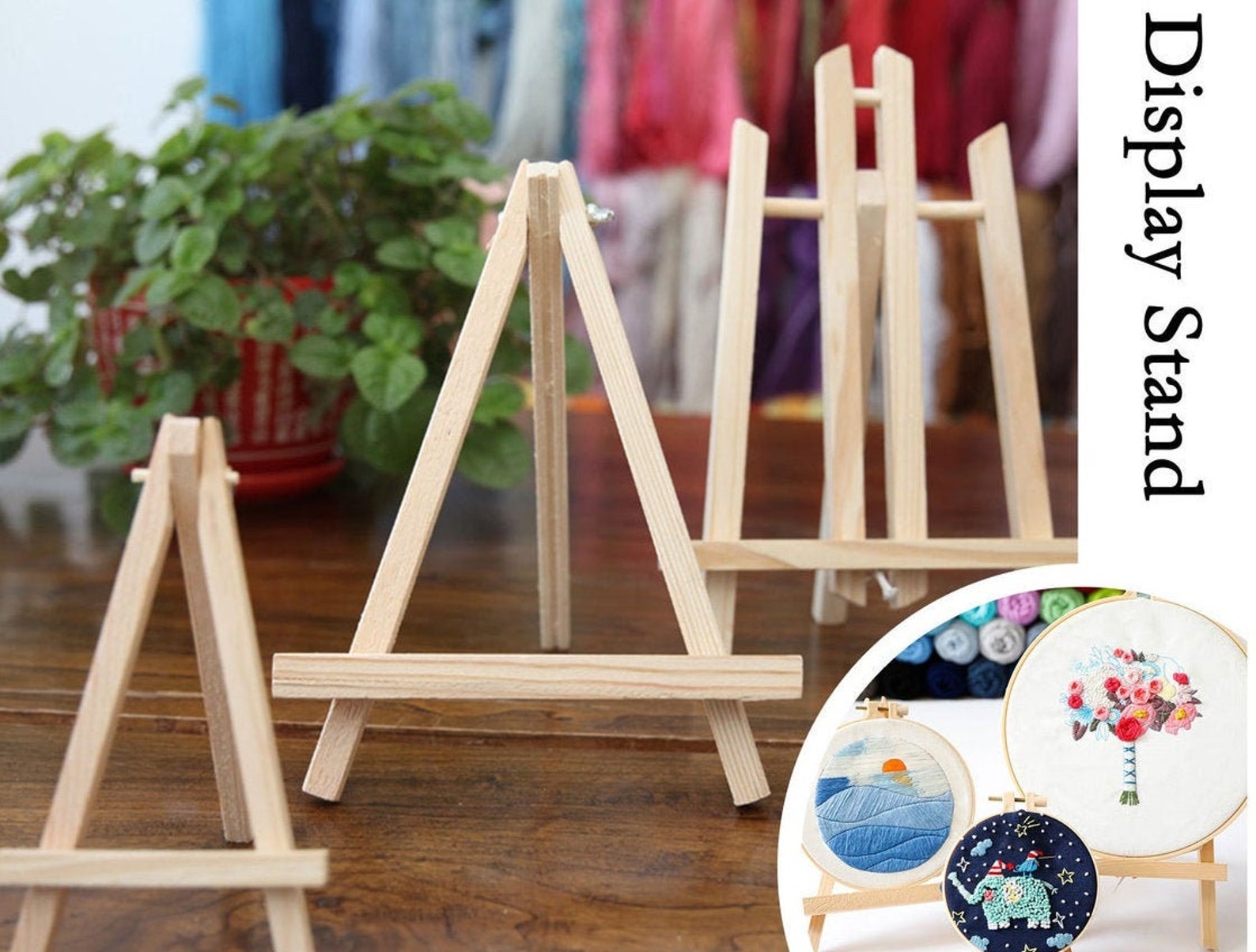 Hoop Holder, Tripod Display Easel,table Top Easel, Stand, Hoop Stand ...