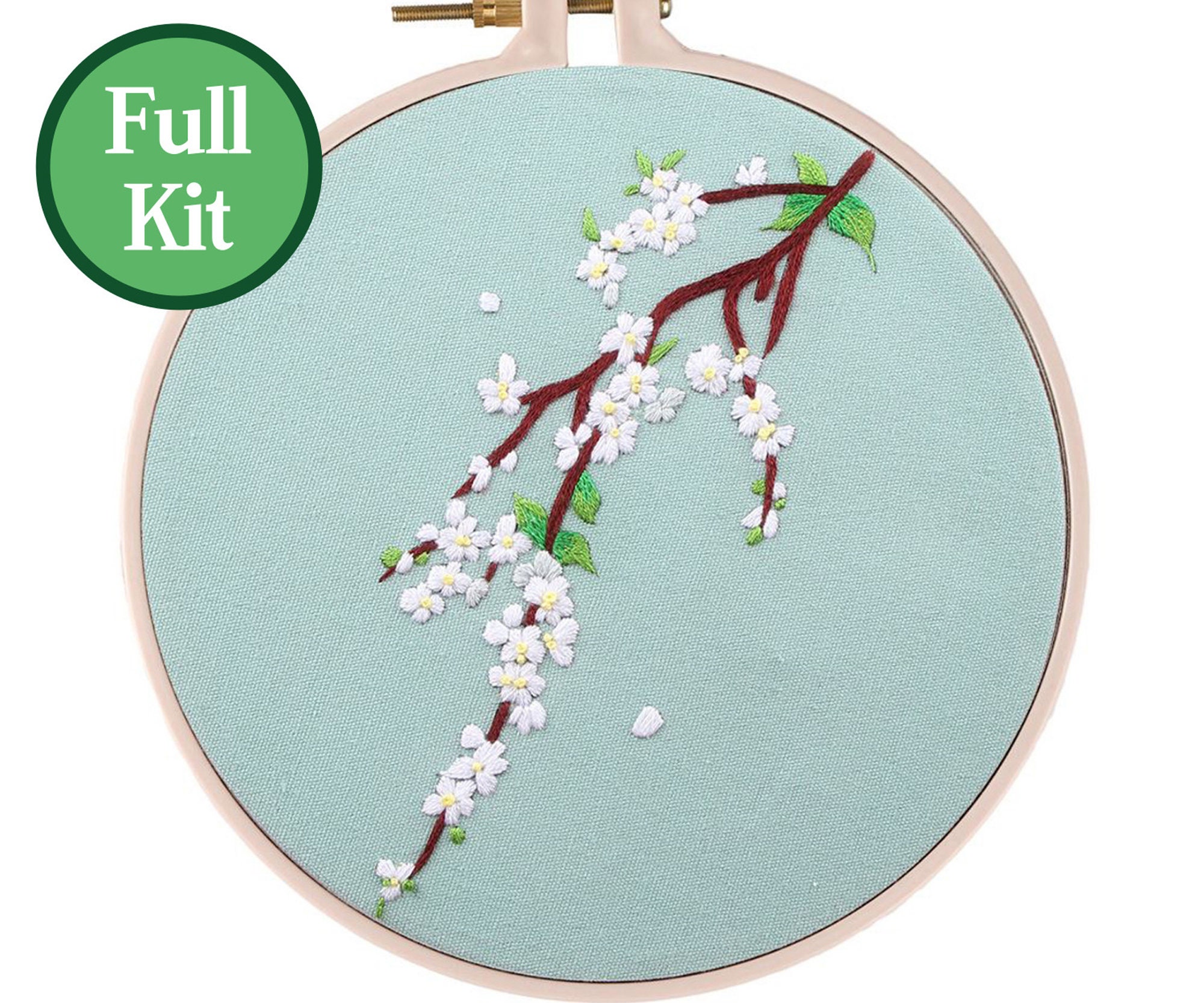 Embroidery Kit Beginner Modern Embroidery DIY Kit Embroidery | Etsy