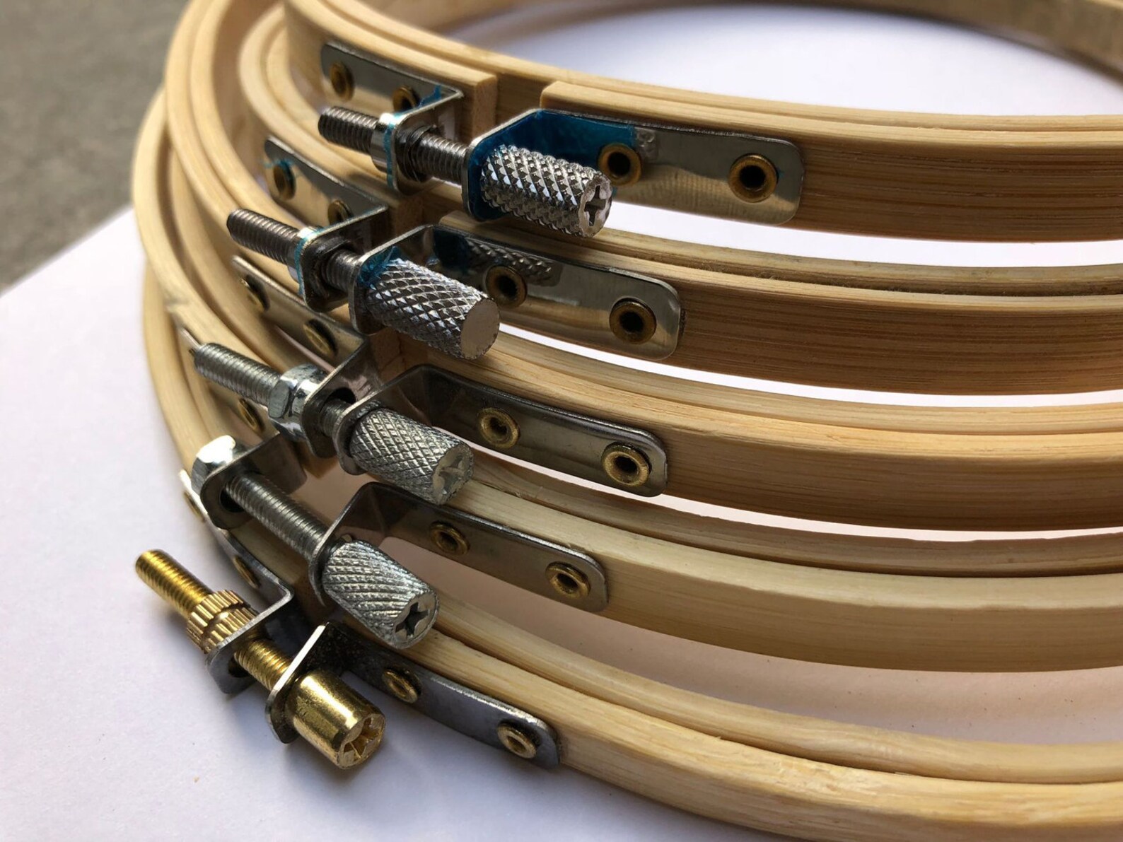 Embroidery Hoop 6 Inch|stitching Hoop|bamboo Hoop|hoops and Stands|hoop ...