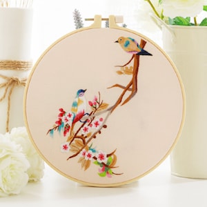Phoenix Style Embroidery Craft Kit,creative Flora and Fauna Embroidery ...