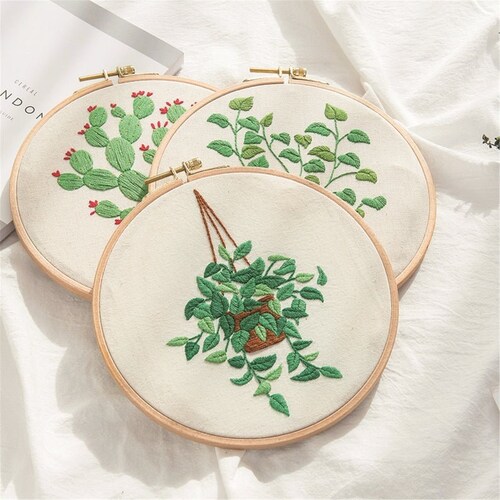 Beginner Hand Embroidery Full Kit DIY Handcraft Kit for - Etsy