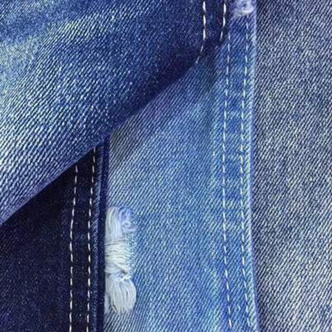 Heavy Blue Denim Fabric,washed Denim Fabric,cotton Denim,jean Fabric ...