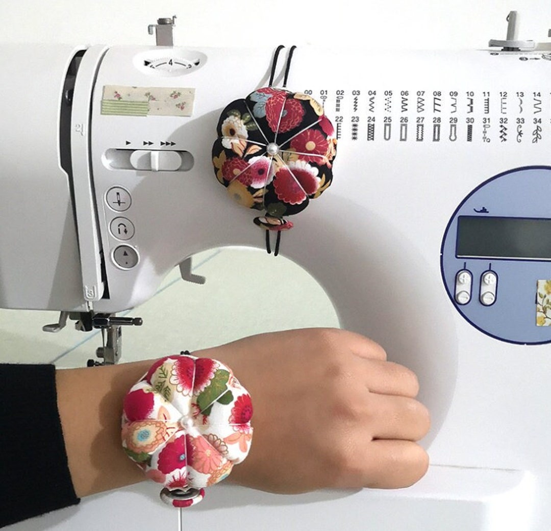 Pin Bag of Sewing Machine Wrist Needle Pad, Wrist Pin Cushions for ...