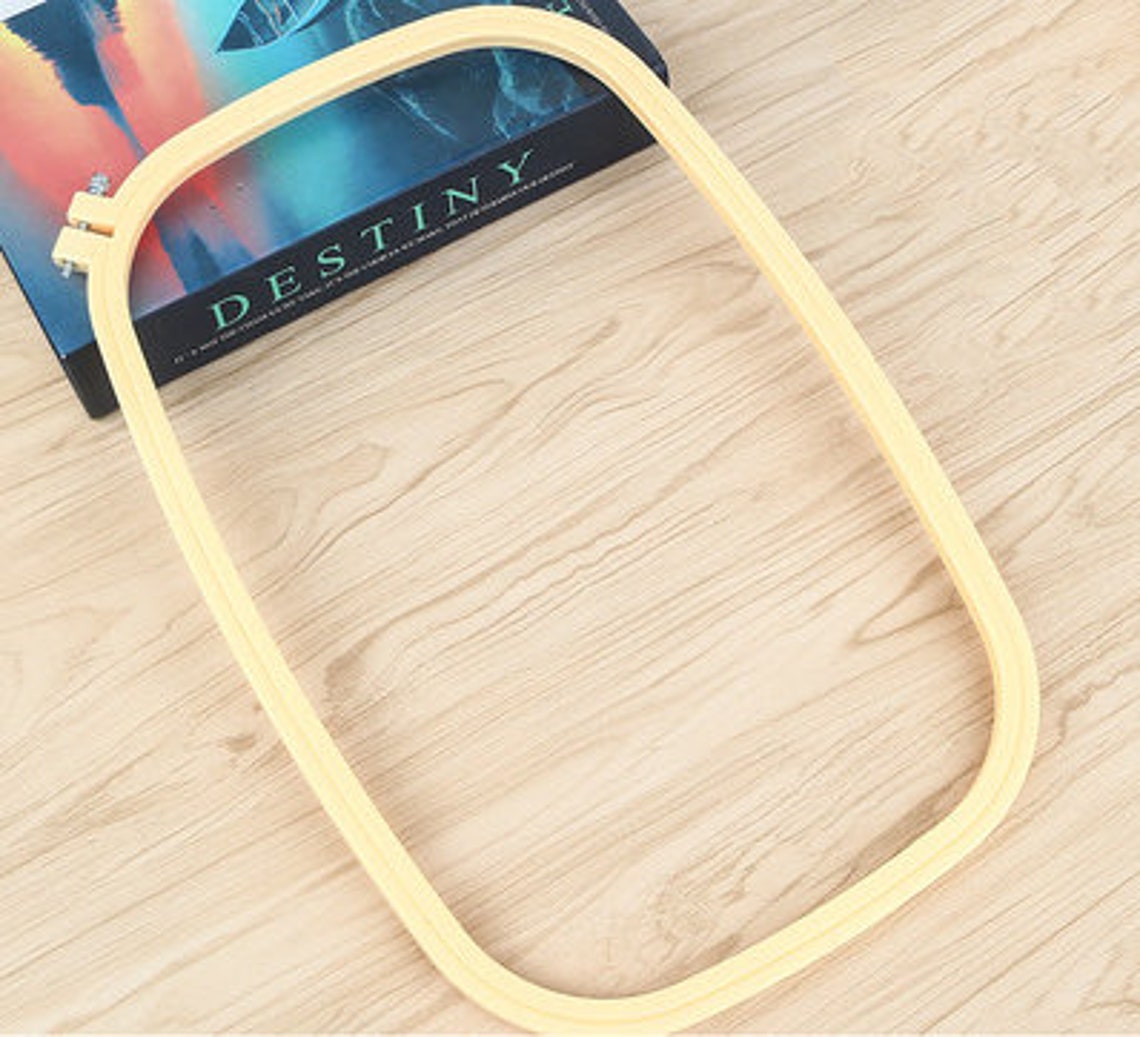 Pastel Coloured Embroidery Hoops Square Plastic Colourful | Etsy