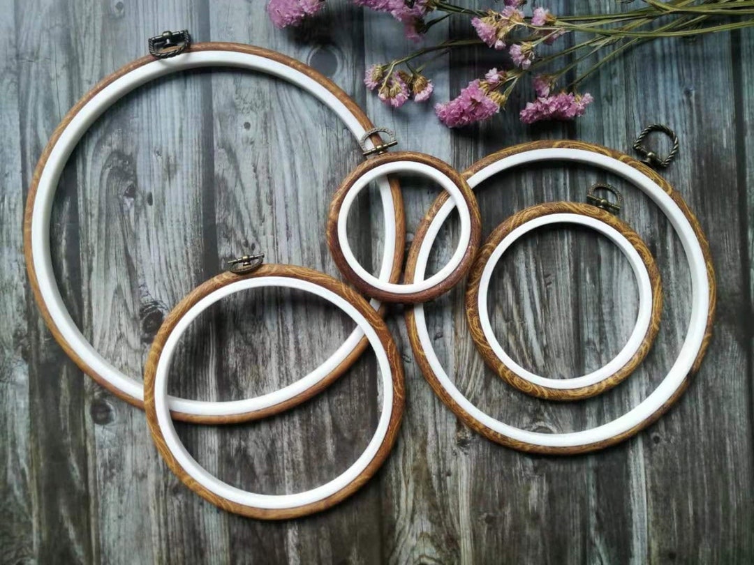 Embroidery Hoops Set Plastic Embroidery Hoop,cross Stitch Hoop Ring ...
