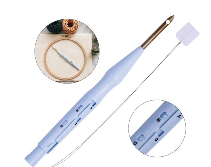 Adjustable Handle Punch Needle Kit rug Hooking Punch Needle - Etsy