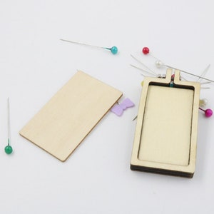 Mini Wooden Embroidery Hoops,mini Embroidery Frame,cute Stitching Hoop ...