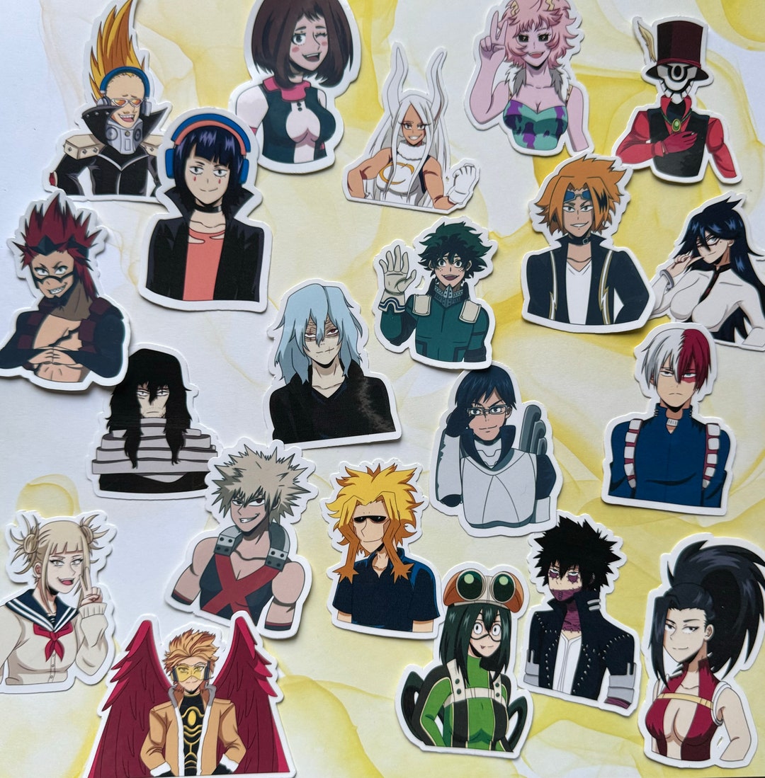 Hero and Villain Stickers - Etsy