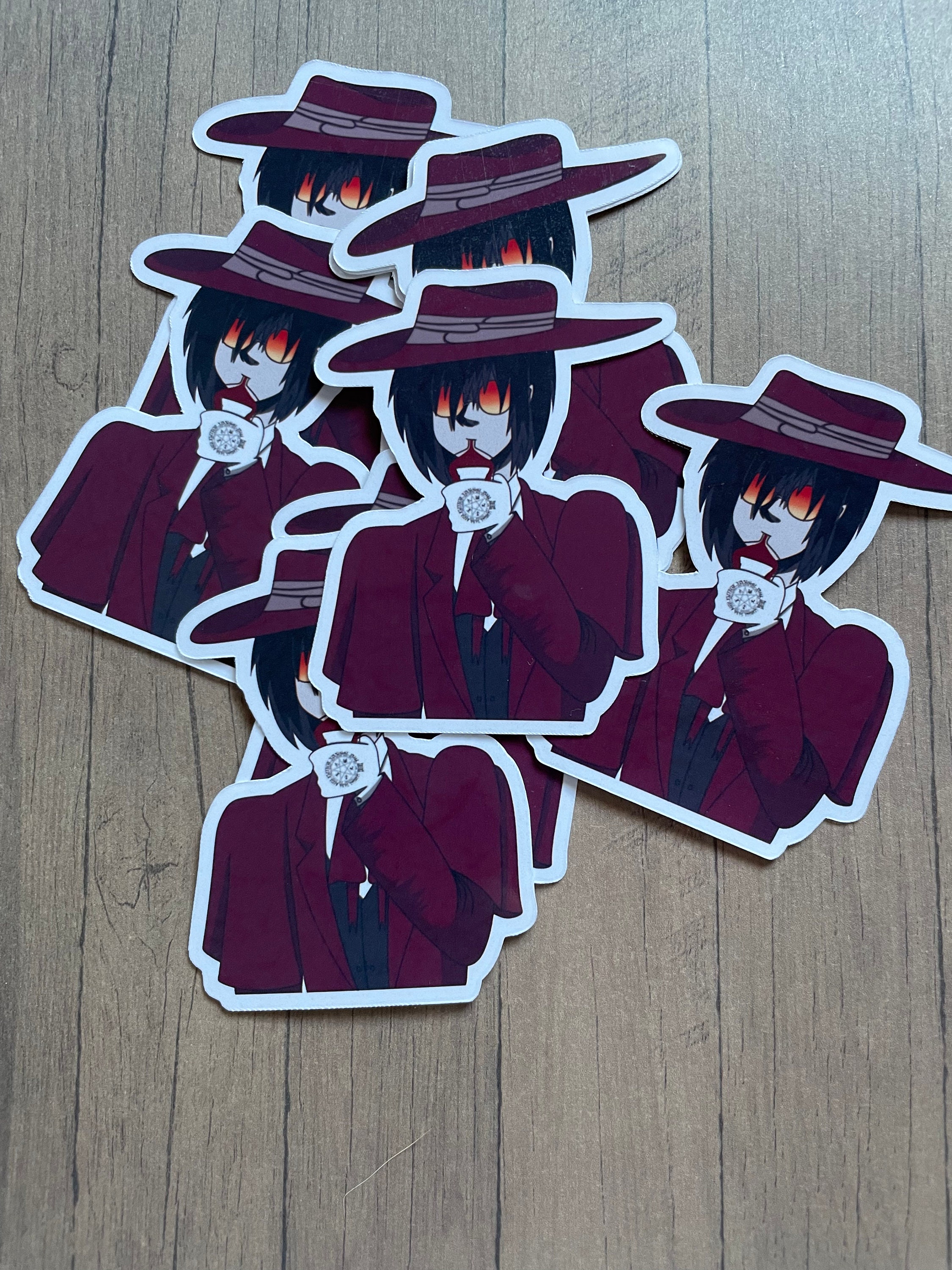 Not Amused Alucard Sticker - Etsy