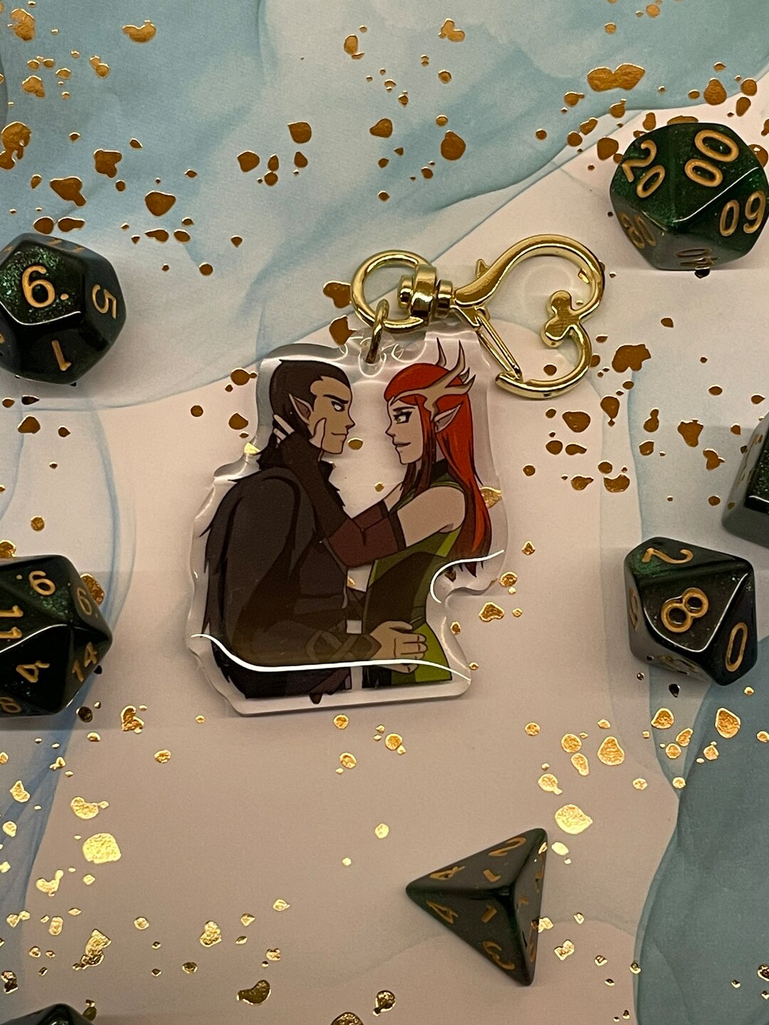 Critical Role Vaxleth Acrylic Keychain - Etsy