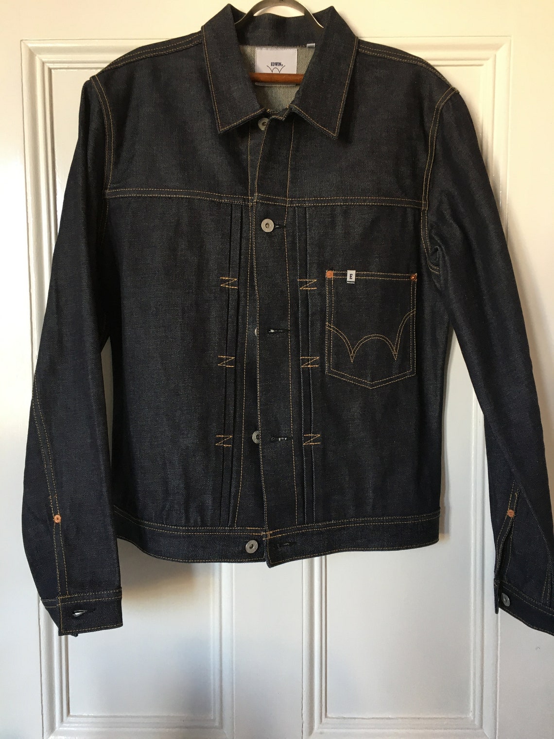 Edwin Type I Selvedge Denim Jacket Nuevo | Etsy