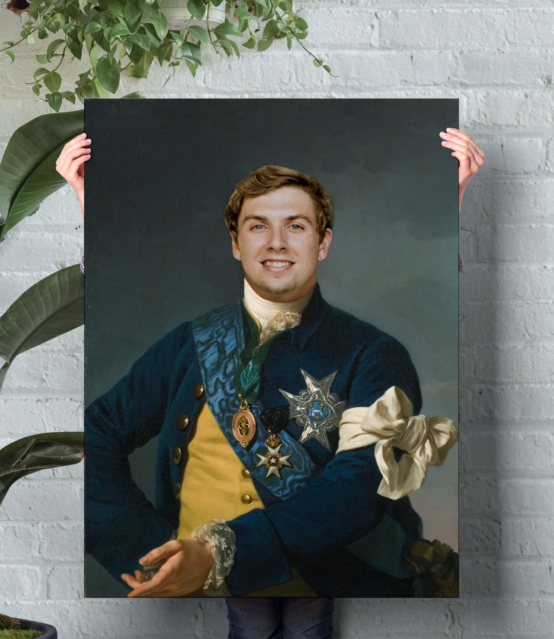 Custom Renaissance Painting,renaissance Portraits,medieval Paintings ...