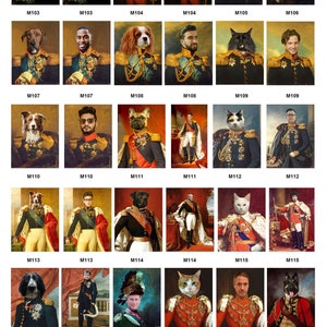 Personalized Military Portrait for Him, Royal Portrait, Renaissance ...