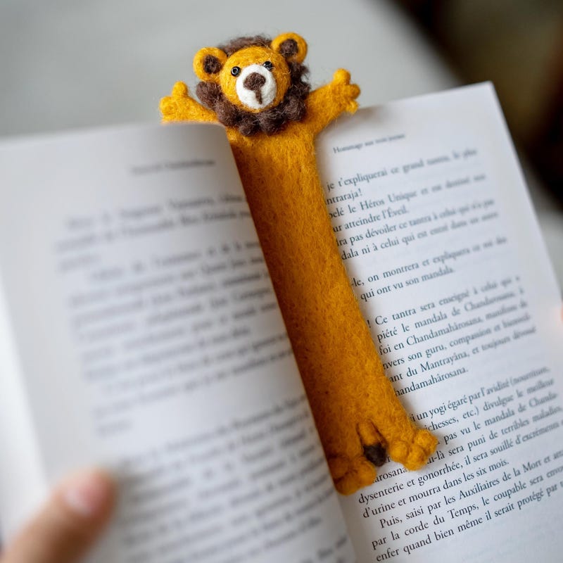 Felt Bookmark - Etsy