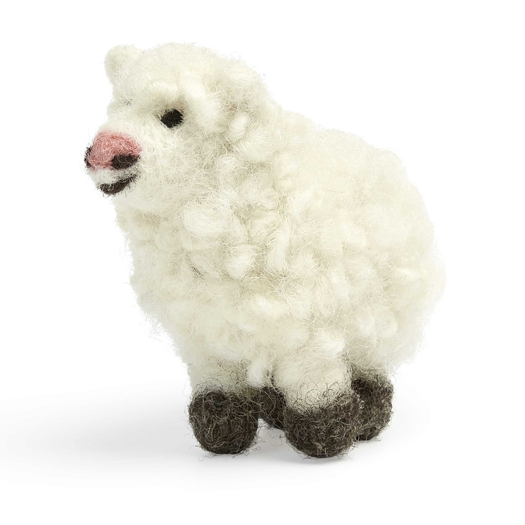 Felted Baby Sheep Figurine, Handmade Sheep, 100% New Zealand Wool, Eco ...