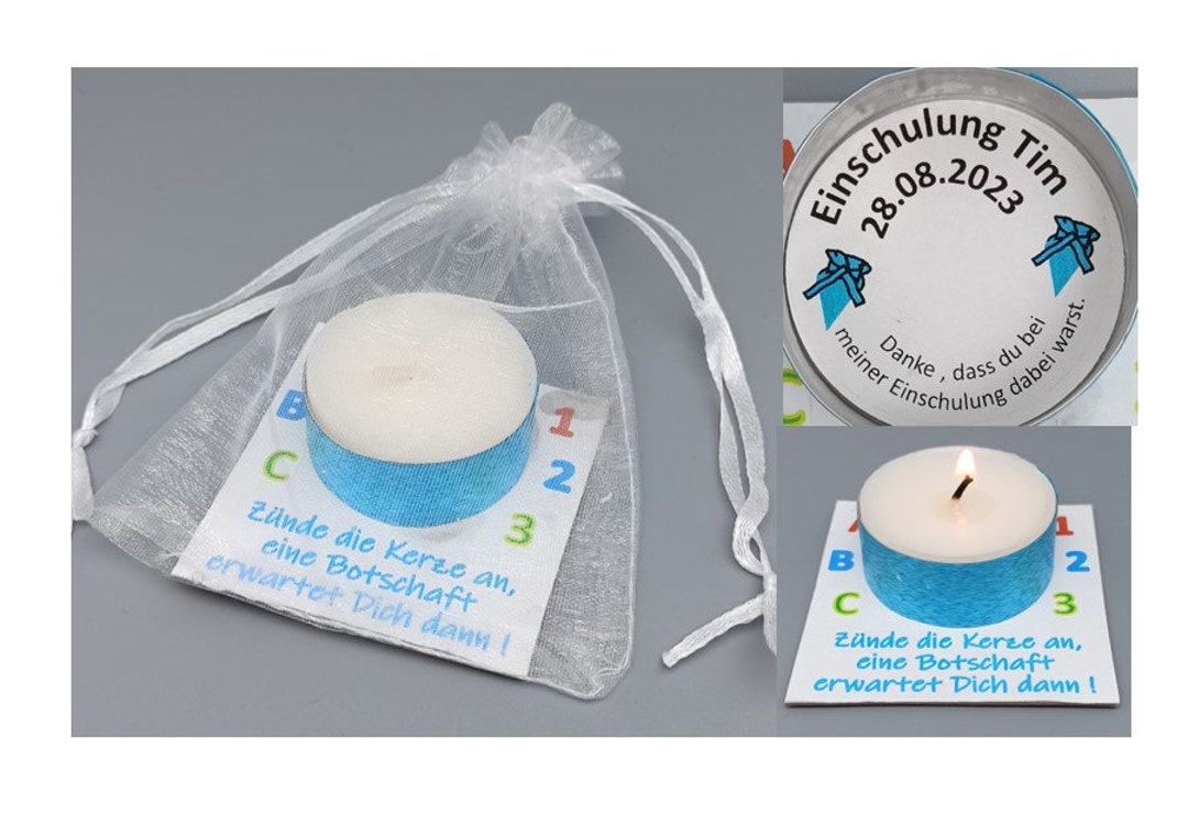 10 Gastgeschenke zur Einschulung mit versteckter Botschaft im - Etsy.de