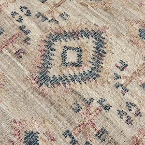 Multi Sizes Vintage Inspired Kilim Rug | Natural & Eco Friendly Hemp ...