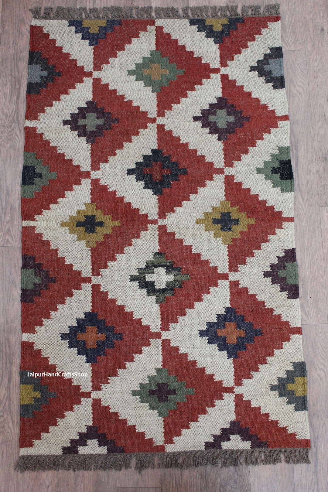 Wool Jute Square Rug, 4X4, 5X5, 9X9, 11X11, 12X12 15x15 Feet, Dining ...